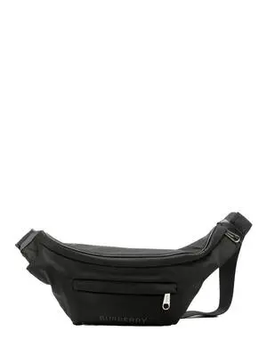 Burberry Nylon Curve Belt Bag - Black