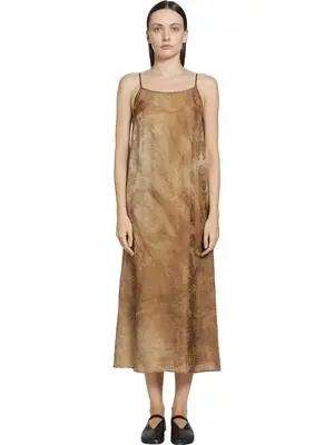 UMA WANG Anaya Dress - Brown