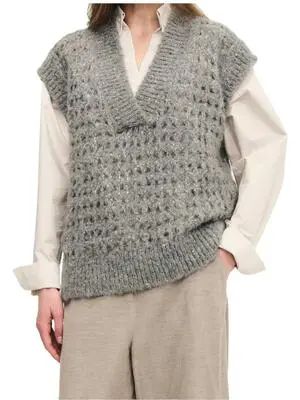 PANICALE Panicale V-Neck Knit Waistcoat