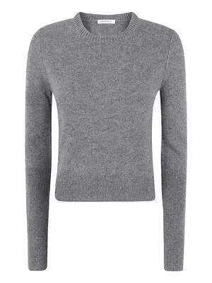 BY MALENE BIRGER Hannah Round Neck Wool Sweater