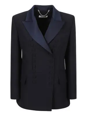 Vivetta Double-breasted Suit Jacket - Black