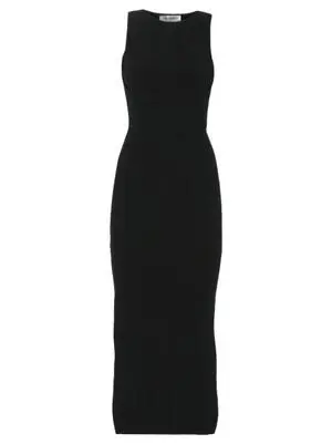 Attico Contoured Midi Dress - Black