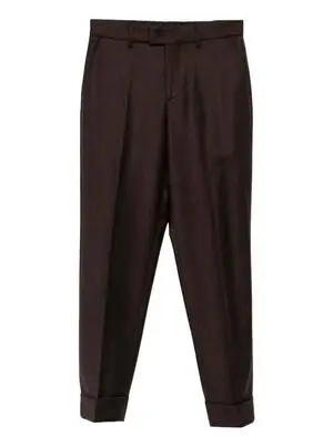 BERWICH Casual Trousers With Belt Loops - Brown