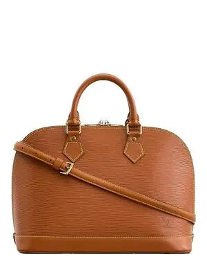 Shopbop Louis Vuitton Epi Leather Alma Handbag Pm - Brown
