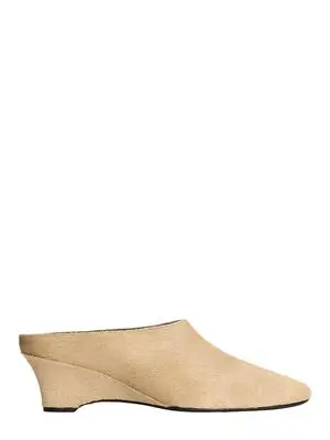 BY MALENE BIRGER Silvinna Pony Hair Mules - Tan