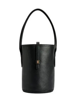 BY MALENE BIRGER Marylle Grainy Top Handle Bag - Black