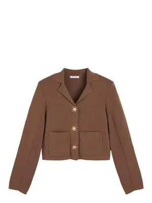 BY MALENE BIRGER Shalie Knit Cardigan - Brown