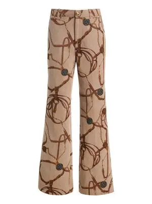 Cara Cara Darren Cotton Pants - Print