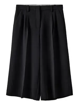 THE GARMENT Crepe Culottes - Black