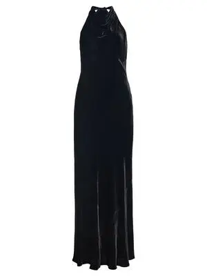 Cara Cara Huntball Silk-blend Velvet Gown - Black