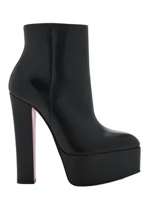 CHRISTIAN LOUBOUTIN Jennna 150mm Calfskin Boots - Black