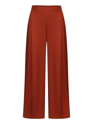 DI STAVNITSER New Relax Silk Pants - Red