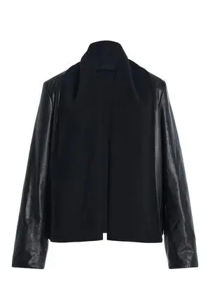 TOTEME Scarf Leather Jacket - Black