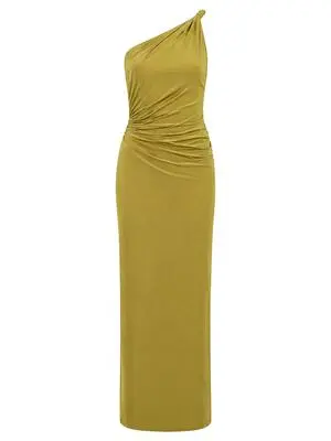 BAOBAB Celele One-shoulder Maxi Dress - Green