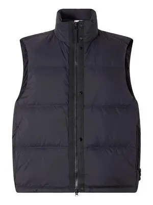 Stone Island Matt Quilted Ripstop Down Gilet Black