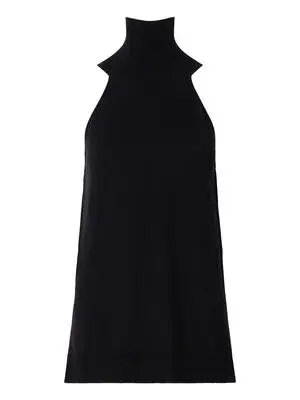 FFORME Devon Virgin Wool Blouse - Black