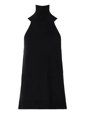 FFORME Devon Virgin Wool Blouse - Black
