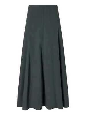 PROENZA SCHOULER WHITE LABEL PROENZA SCHOULER WHITE LABEL Heidi Stretch Cotton-Blend Midi Skirt