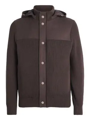 FIORONI CASHMERE Virgin Wool Down Jacket