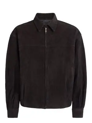 LE17SEPTEMBRE Suede Jacket - Black