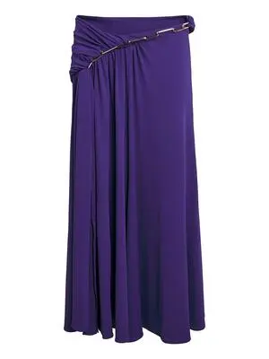 PACO RABANNE Rabanne Draped Chain Midi Skirt