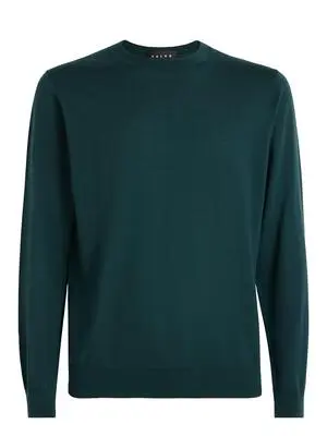 Falke Ultrafine Merino Wool Sweater - Green