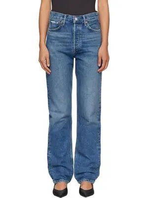 AGOLDE Agolde Relaxed Straight Jeans Blue