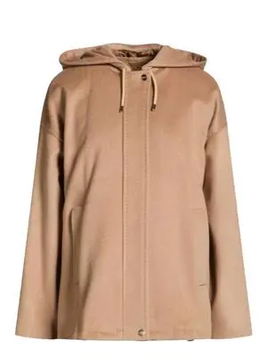 Max Mara Casual Wool Jacket - Light Brown
