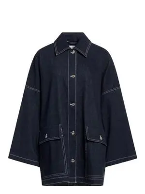 Max Mara Darkwash Denim Jacket - Blue