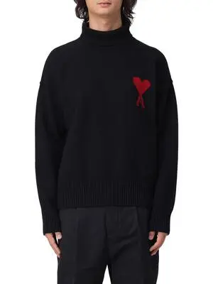 AMI Paris Sweater Men Black