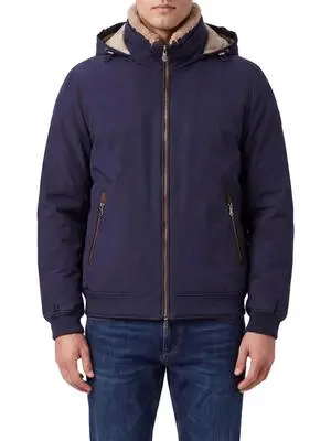 Brunello Cucinelli Brunello Cucinelli Stretch Nylon Down Jacket With Detachable Hood Blue