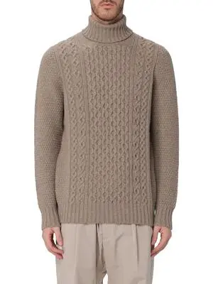 DRUMOHR Drumohr 100% Lambswool Long-Sleeve Turtleneck Beige