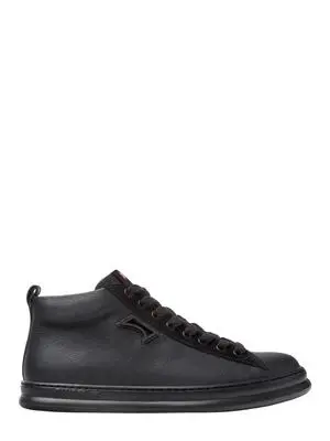 Camper High-top Leather Sneakers - Black