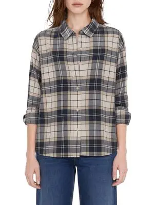 BARBOUR Barbour Relaxed Fit Long-Sleeved Check Cotton Shirt