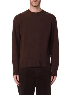 SEBAGO Long-sleeve Wool Crewneck Jumper With Ribbed Trims - Dark