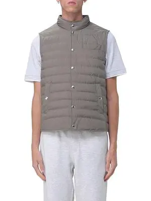 Brunello Cucinelli Padded Quilted Gilet - Grey