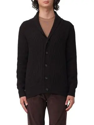 BROOKSFIELD Shawl Collar Wool Cardigan With Button Closure - Camel