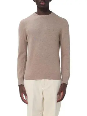 BROOKSFIELD Brooksfield Crew Neck Wool Jumper Beige