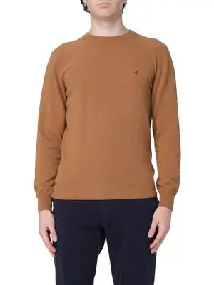 BROOKSFIELD Brooksfield Crew Neck Wool Jumper Camel
