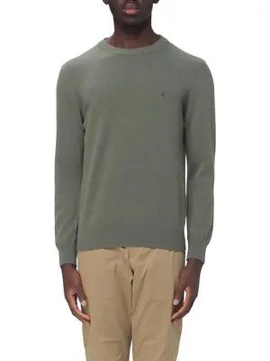 BROOKSFIELD Brooksfield Crew Neck Wool Jumper Sage