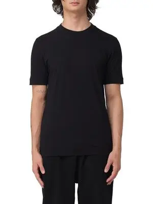 BOSS Embroidered Logo Cotton Crewneck T-shirt - Black