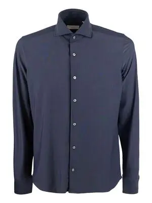 GHIRARDELLI Stylish Mini Shirt - Blu