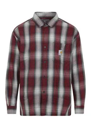 Carhartt Work In Progress Long Sleeve Harlin Shirt For - Multicolour