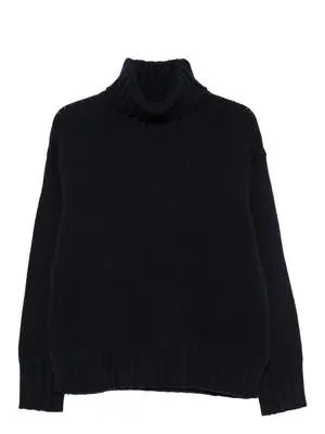 JUCCA Wool Turtleneck - Blue