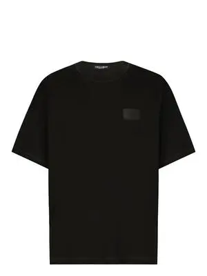 Dolce & Gabbana T-shirt With Logo - Black