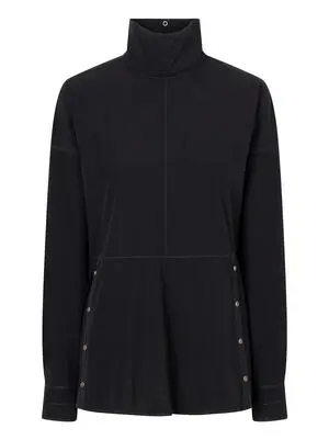 LEMAIRE Cotton-crepe Blouse - Black