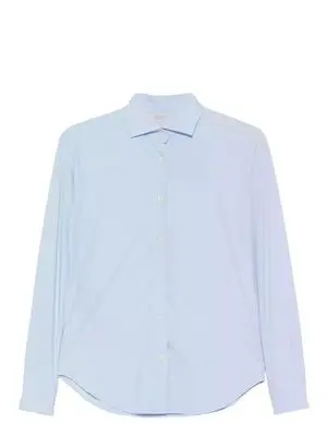 MAZZARELLI Long-sleeve Button-down Shirt - Blue