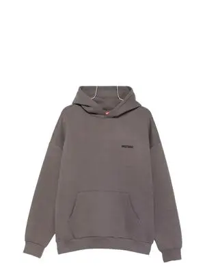 WRSTBHVR Logo-print Hoodie - Grey
