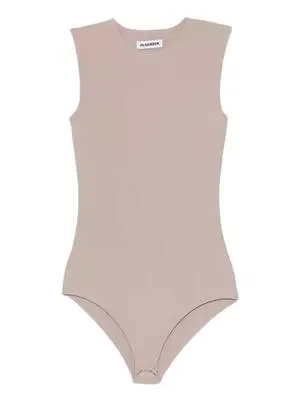 JIL SANDER Sleeveless Bodysuit - Grey