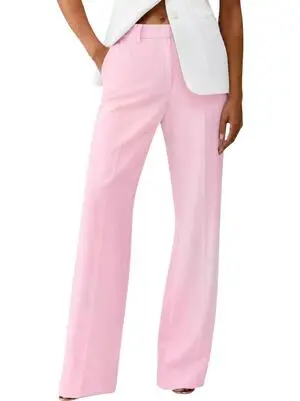 Liu Jo Pressed-crease Palazzo Pants - Pink